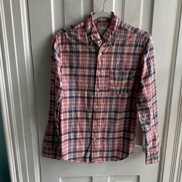 J. Crew | Shirts | J Crew Slim Indian Madras Buttondown Plaid Shirt | Poshmark